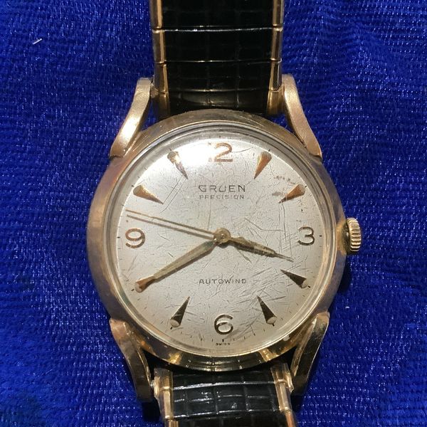 gruen precision autowind watch Vintage | WatchCharts Marketplace