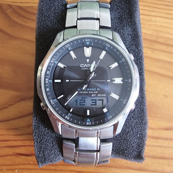 LCW-M100DSE-1AER CASIO Lineage 5161 Waveceptor Tough Solar Watch ...