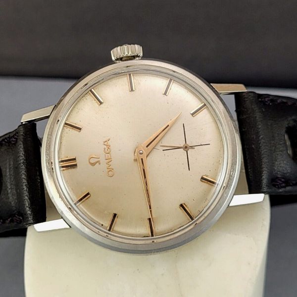 Vintage OMEGA 14391 - 6 Steel 34mm Watch. Caliber 268. Circa 1960's ...