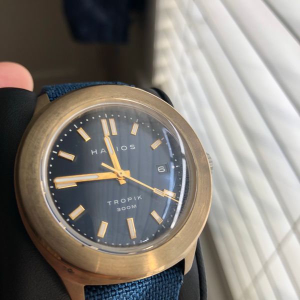 [WTS] Halios Tropik B Blue Dial | WatchCharts Marketplace