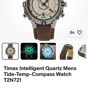1970s TIMEX Q QUARTZ RED NEBULA PULP FICTION VINCENT VEGA MENS WATCH ...