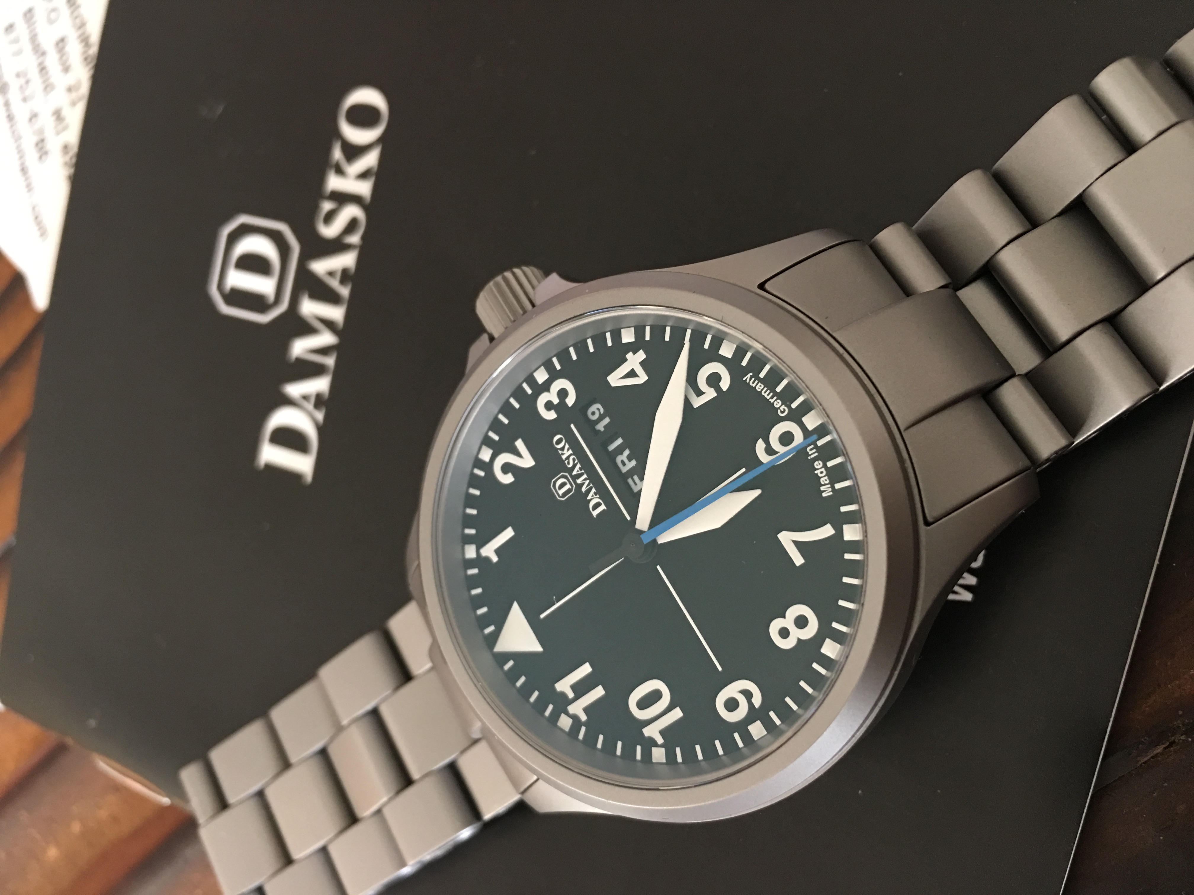 Damasko DA38 w/bracelet | WatchCharts