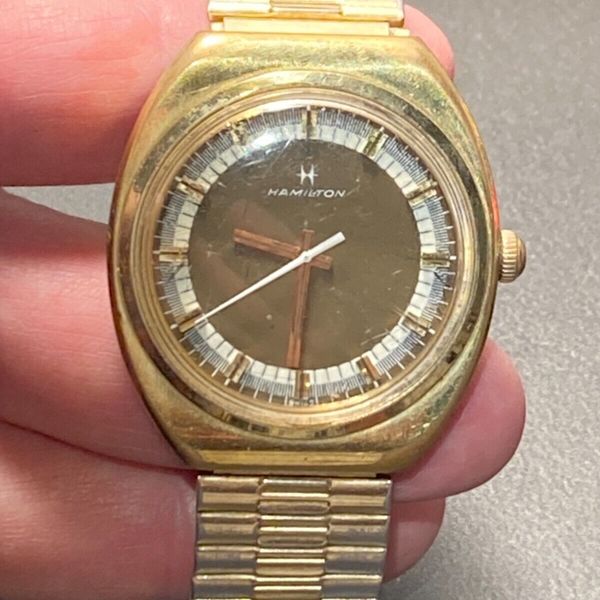 1970s Hamilton Gold Electroplate Watch | WatchCharts Marketplace