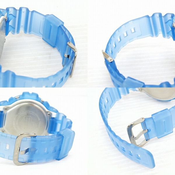 CASIO G-SHOCK DW-6900LS-2JF Skeleton Jelly Blue Digital Men's Watch ...