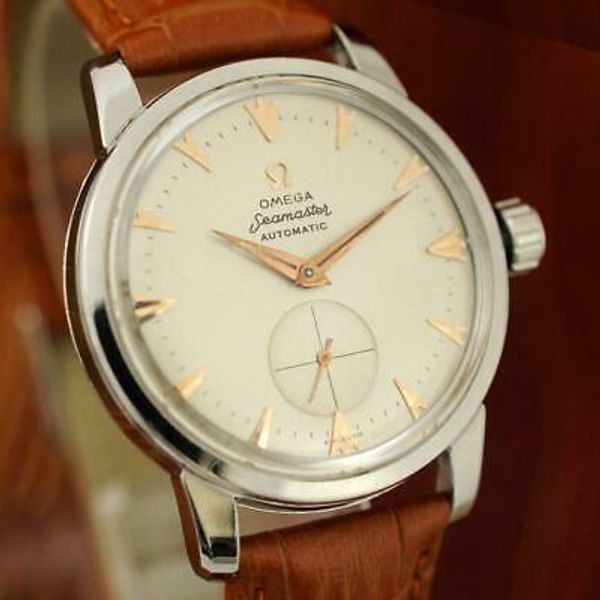 ORIGINAL OMEGA SEAMASTER BUMPER AUTOMATIC REF 2765 2764 2771 STEEL ...