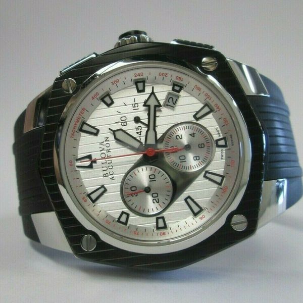 Bulova Accutron 65B140 Corvara Chronograph Men's Watch | WatchCharts