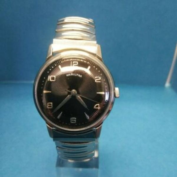 Hamilton Watch Vintage Sea-Glo, Stainless Steel, c.1961, with Case ...