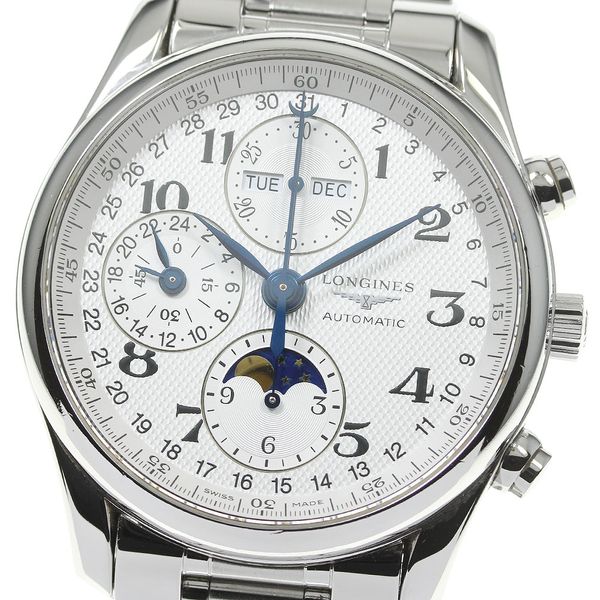 Box with warranty [LONGINES] Longines Master Collection Chronograph ...
