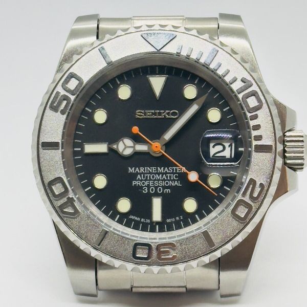 Custom Seiko Mod Automatic Diver Watch NH35 Movement | WatchCharts ...