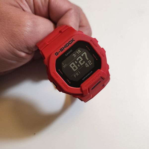 SOLD: Casio G-Shock MOVE GBD200-RD4, Burning Red color | WatchCharts ...