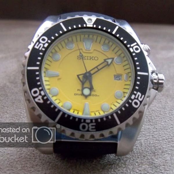 SOLD: Seiko BFK (SKA367) Yellow dial diver | WatchCharts