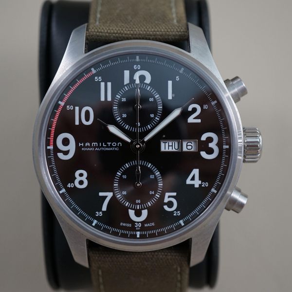 [WTS] Hamilton Khaki H71716333 ETA 7750 Officer Automatic Chronograph ...