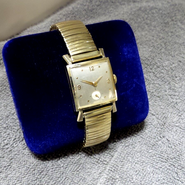 1957 HAMILTON SINCLAIR 770 14K SOLID GOLD, 22J WATCH, RUNS-FANTASTIC ...