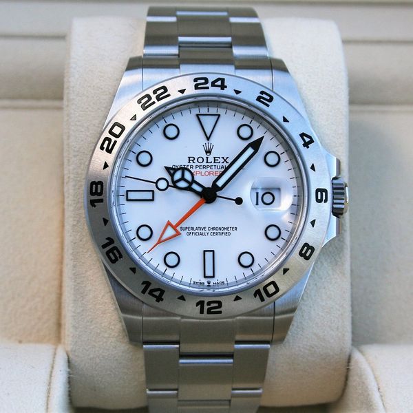 FS: Rolex 226570 EXPLORER II WHITE DIAL POLAR NIB | WatchCharts Marketplace
