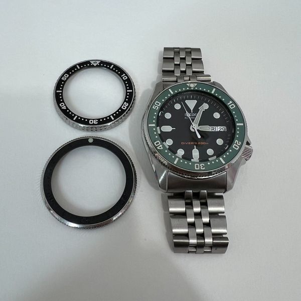 Seiko SKX013 w/ Uncle Seiko Z199 bracelet and extra bezels ...