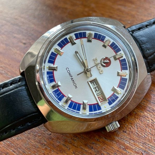 Vintage Rado Companion 2/Tone Dial Automatic Gents Watch, Swiss 38mm ...