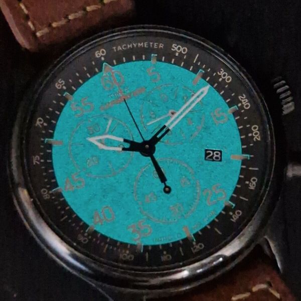 Timex Expedition Indiglo Backlight T49905 Mens Chronograph Quartz Watch ...