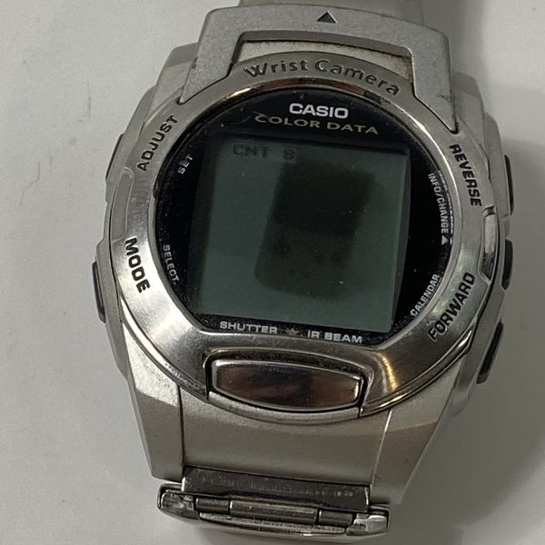 CASIO WRIST CAMERA WQV-3 DIGITAL WATCH Tested Working + New Battery ...