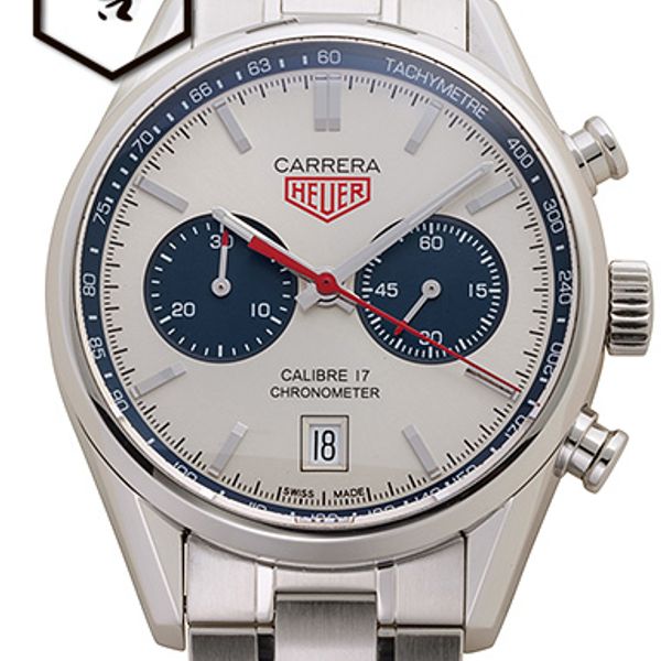 [Used] TAG HEUER Carrera Chronograph Ref.CV5111.FC6335 Silver / Blue ...
