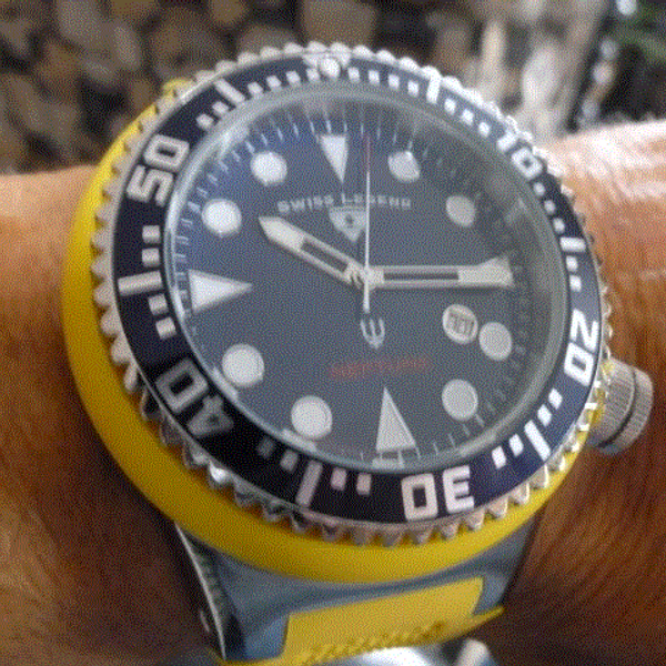 Swiss Legend Neptune Quartz Rubber | WatchCharts Marketplace