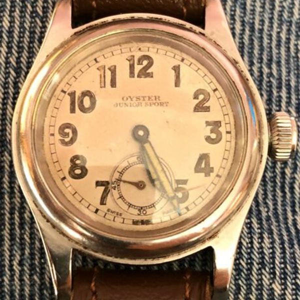 RARE VINTAGE ROLEX OYSTER JUNIOR SPORT 2784 MANUAL WIND WATCH - WORKING ...