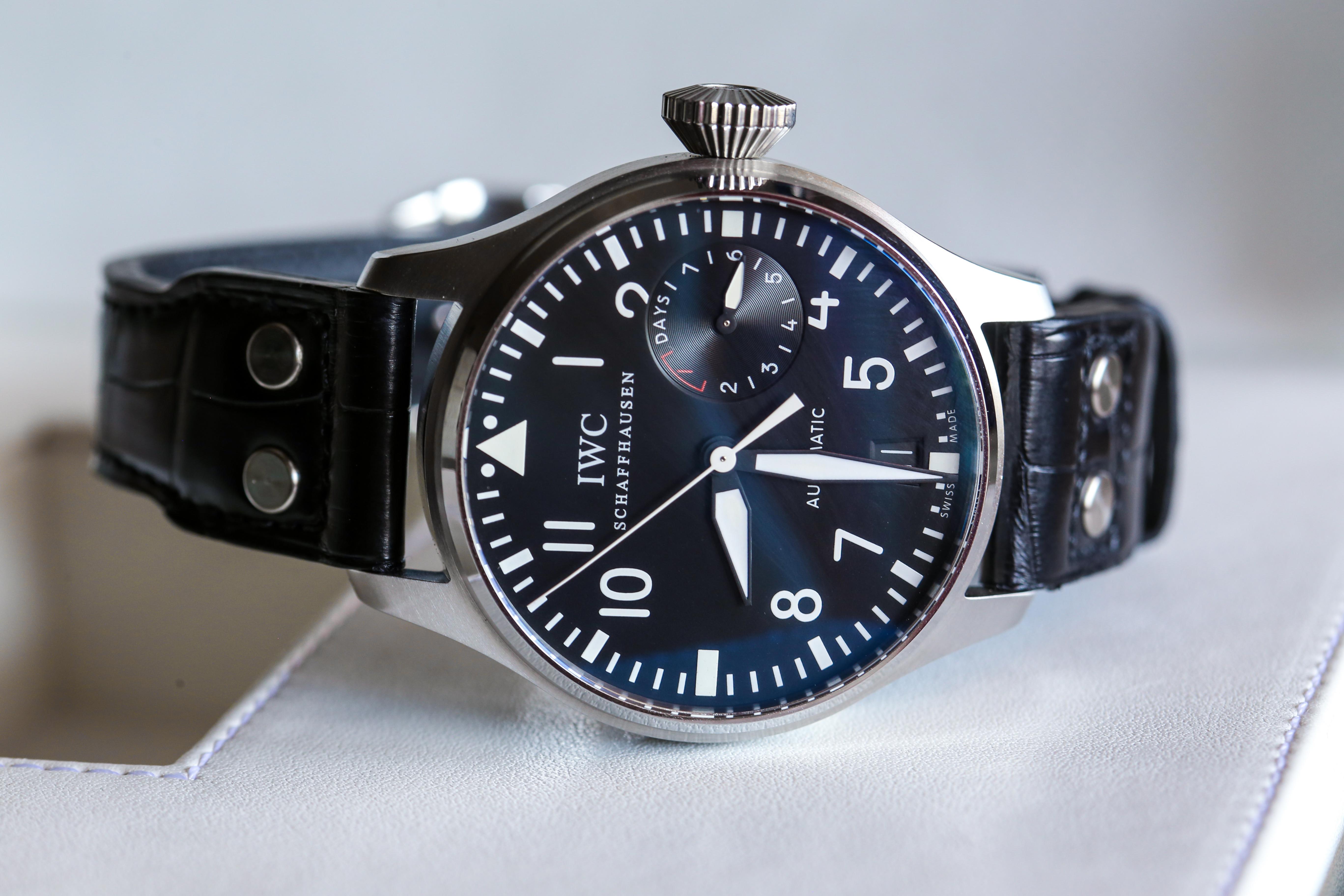 FS: NEW IWC Big Pilot 5009-01 w/Box and Paperwork, Back sticker etc ...