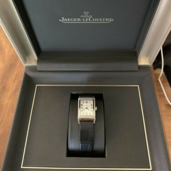 Jaeger Lecoultre Reverso Classic Silver Dial Men's Hand Wound Watch ...