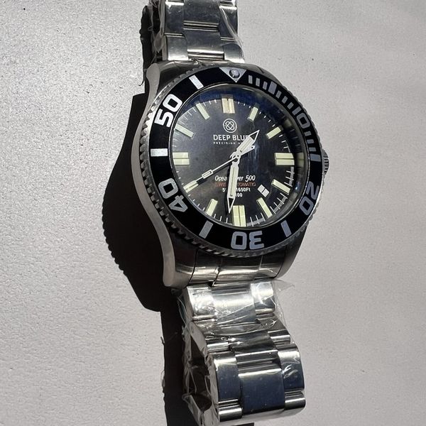 Deep Blue Ocean Diver 500 Watch | WatchCharts Marketplace