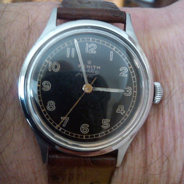 Vintage ZENITH "Military" from 1946 | WatchCharts Marketplace