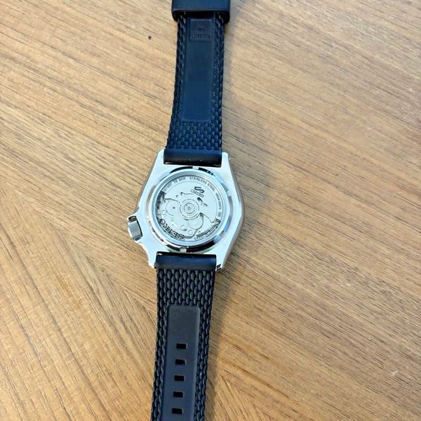 Seiko 5 Five Sports SSK019 SKX GMT Automatic Watch 100m Black Dial Made ...