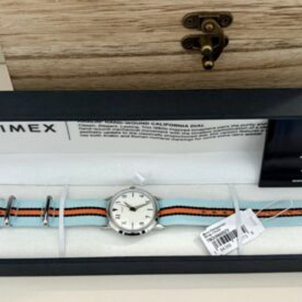 Timex Marlin Hand Wound (mechanical) California Dial - 34mm - TW2U96600 ...
