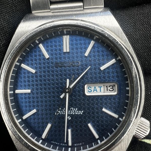 [wts] seiko silverwave rare cornflake blue dial | WatchCharts Marketplace