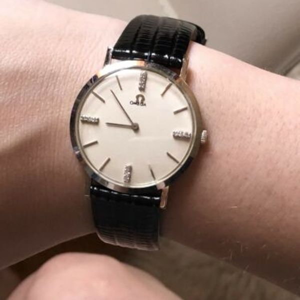 14k White Gold Vintage Omega watch | WatchCharts