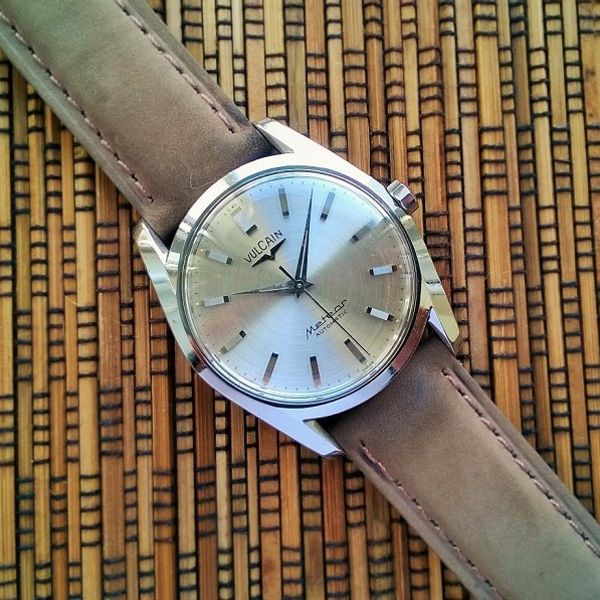 fs VULCAIN Meteor Vintage 34mm Automatic Mens Watch 1960s EU seller ...