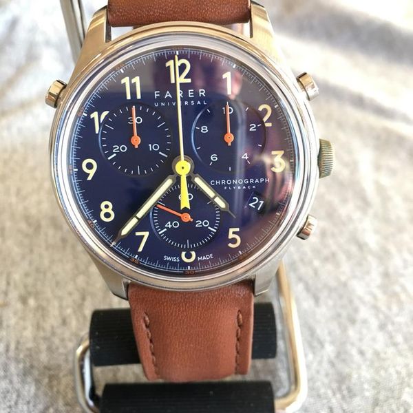 FS: Farer Ainsdale Quartz Flyback Chronograph | WatchCharts Marketplace
