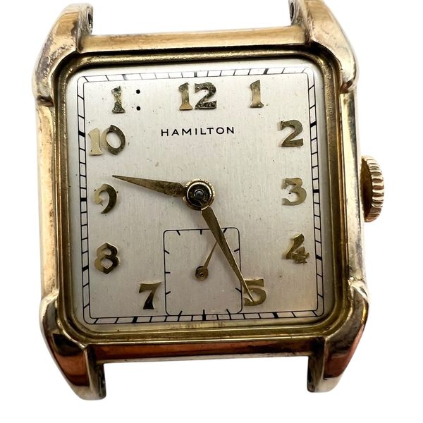 [WTS] Antique 1951 Hamilton Lambert Manual Wind Gold Filled Watch In ...