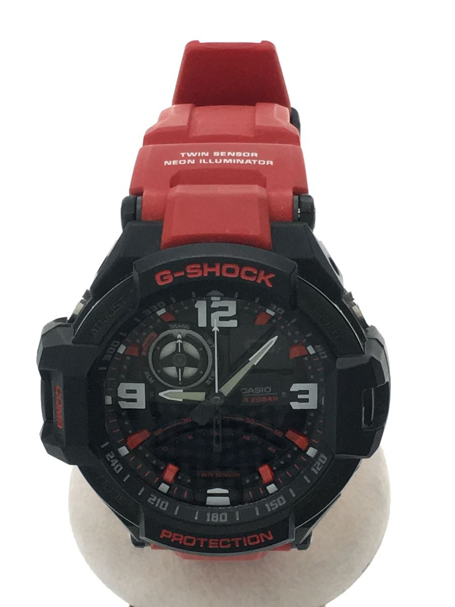 [Used] CASIO Quartz watch, G-SHOCK / Digiana / RED / GA-1000-4BJF ...