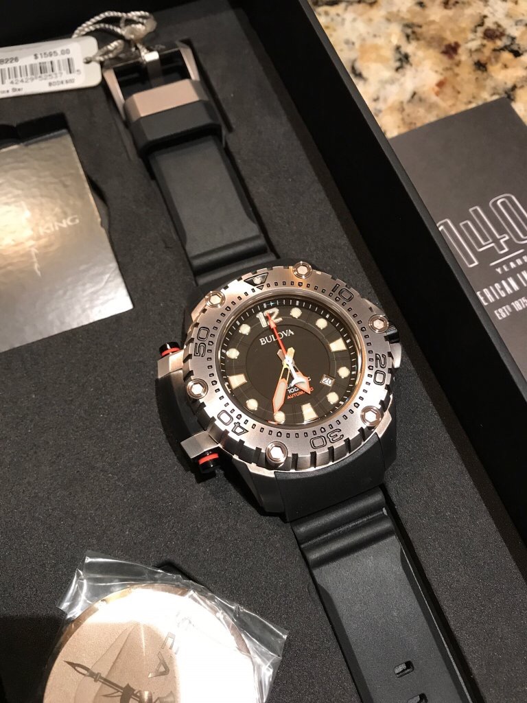 FS: Bulova Sea King Automatic LE #076/500 - $825 | WatchCharts