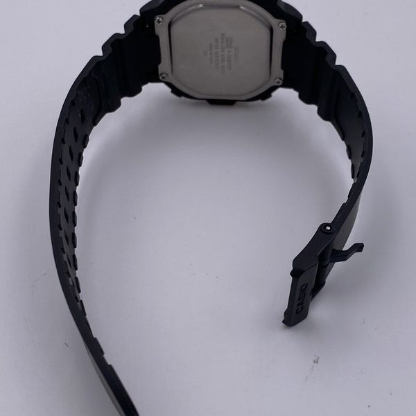 Casio Men's F-108WH-1A Illuminator Collection Black Resin Strap Digital ...