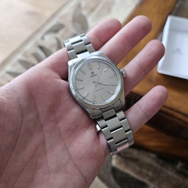 [WTS] Traska Commuter 38mm Silver Dial - Original Box- Full Kit - MINT ...