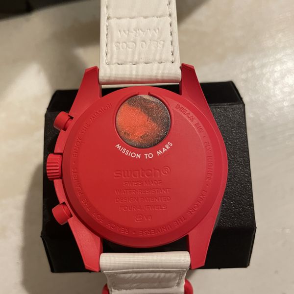 Omega X Swatch Moonswatch Mars / Alaska Project | WatchCharts Marketplace