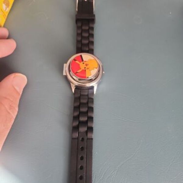 2020 Pokemon Pikachu Pokeball Spinner Wrist Watch Pikachu Watch ...