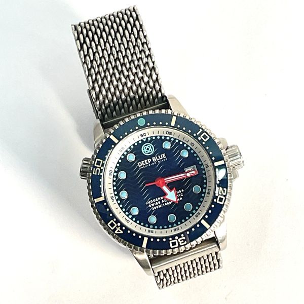 DEEP BLUE JUGGERNAUT IV SWISS AUTO DIVE WATCH | WatchCharts Marketplace