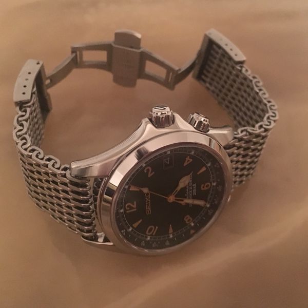 Seiko SARB017 with Strapcode SHARK mesh | WatchCharts