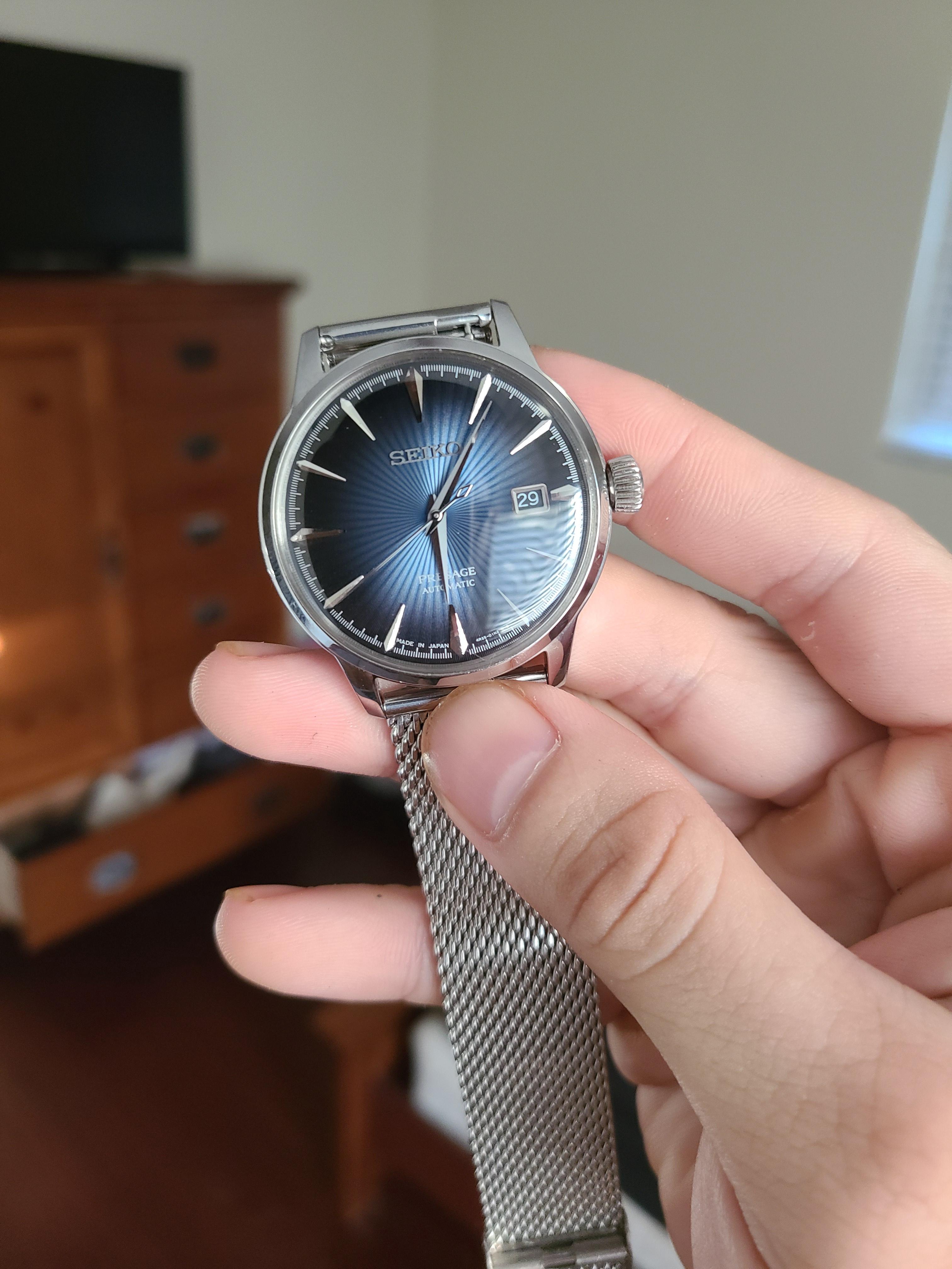 [WTS] Seiko Presage srpb41 w extra straps | WatchCharts Marketplace