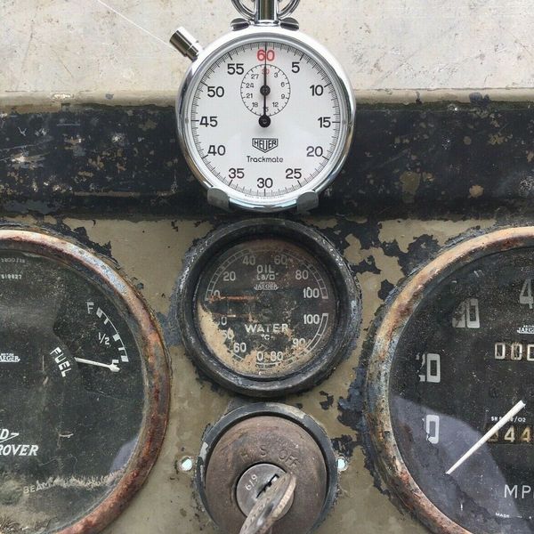 1978 Heuer Trackmate ref592 stopwatch Tag timer stop watch rally ...