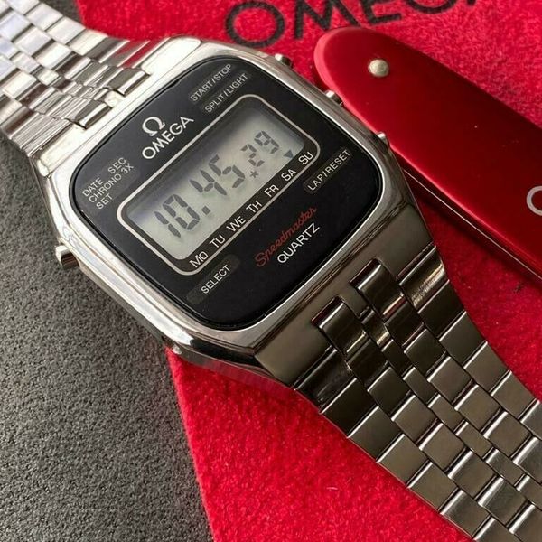 Omega Speedmaster Quartz Vintage Watch TV LCD 1977-1978 | WatchCharts ...