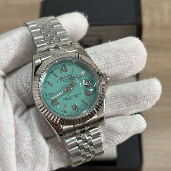 Seiko Mod Roman Tiffany 40mm | WatchCharts Marketplace