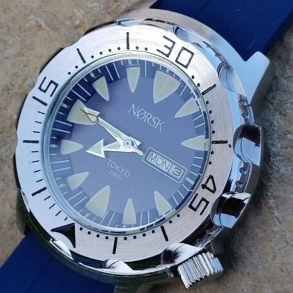 Sea Monster Watch, Norsk, Norway Tokyo Olympics Diver, Citizen quartz ...