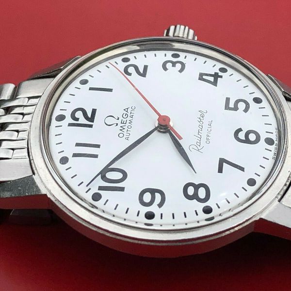 1966 Omega Railmaster Official- RR Auto Cal.550 Ref.165.002 w/ Bracelet ...